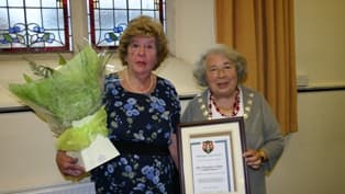 Carnival's Josephine honoured | wellington-today.co.uk