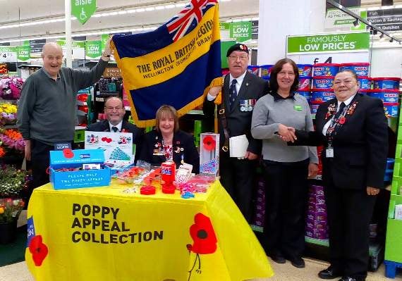 Poppy appeal launched in Wellington | wellington-today.co.uk