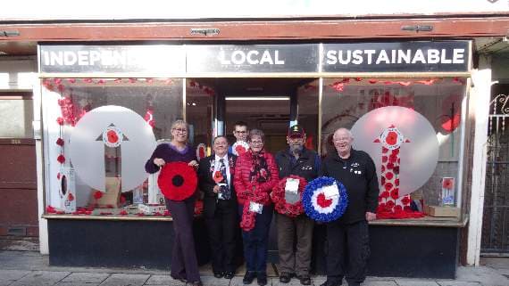 Town’s Pop-Up shop boosts Poppy Appeal | wellington-today.co.uk