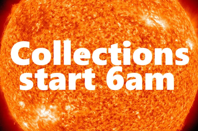 Earlier starts for rubbish collection | wellington-today.co.uk