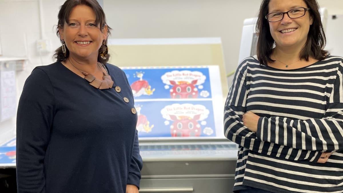 RAF Officer turned foster carer teams up with illustrator for her own ...