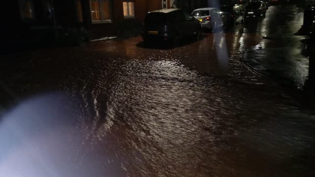 Wellington stream flooding: turned to a river of ‘liquid chocolate ...