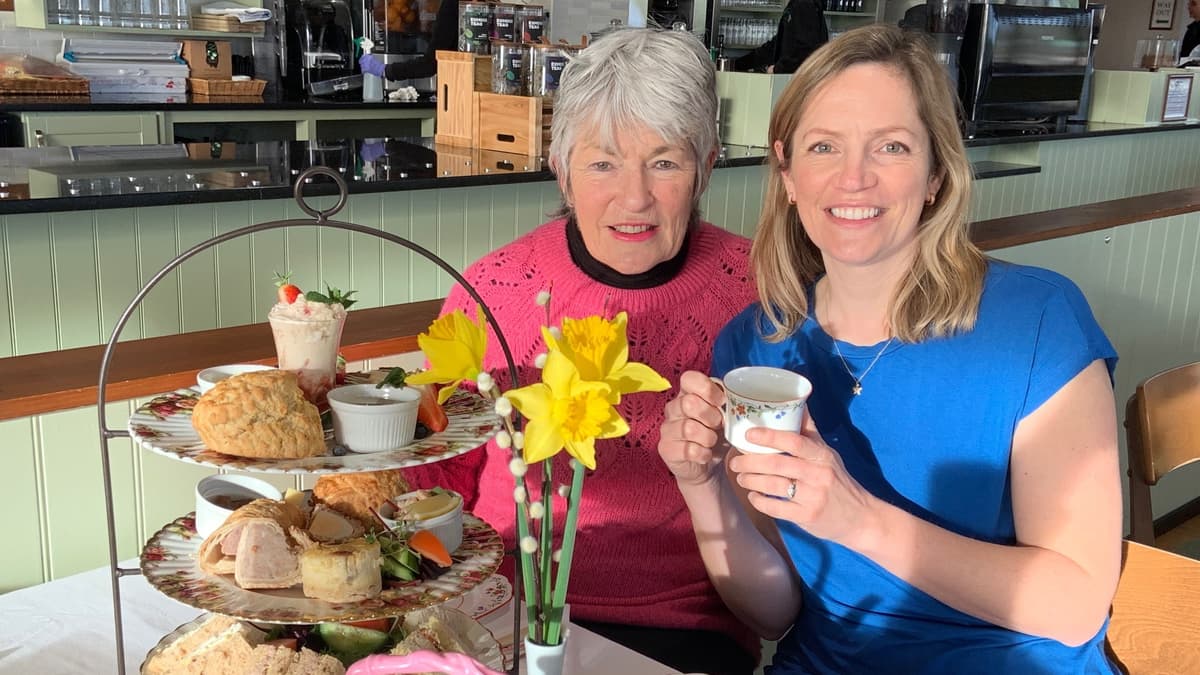 Treat your mum to afternoon tea as a thank-you for all she does ...