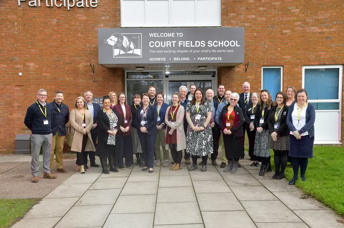 Court Fields students sit mock interviews | wellington-today.co.uk