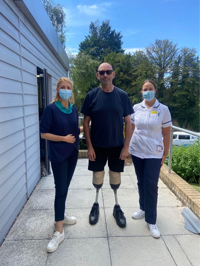 Double amputee Robin plans skydive and wing walk at Dunkeswell on same ...