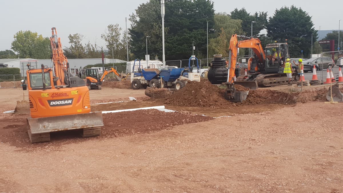 Contractors move in to prepare site for Wellington's KFC drive-through ...