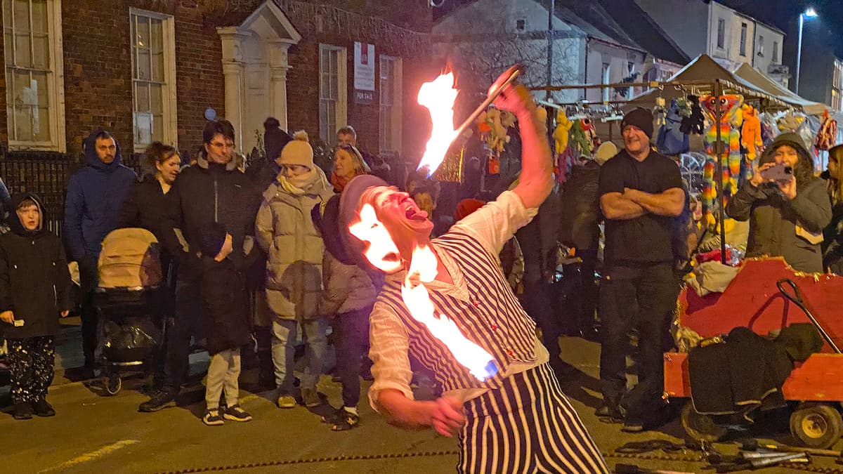 Thousands pack town centre for switching-on of Wellington Christmas ...