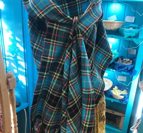 Wiveliscombe now has its own tartan thanks to Secret Island's Kerry ...