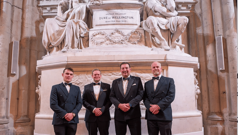 The Rifles awards dinner attended by Old Wellingtonians and Queen ...