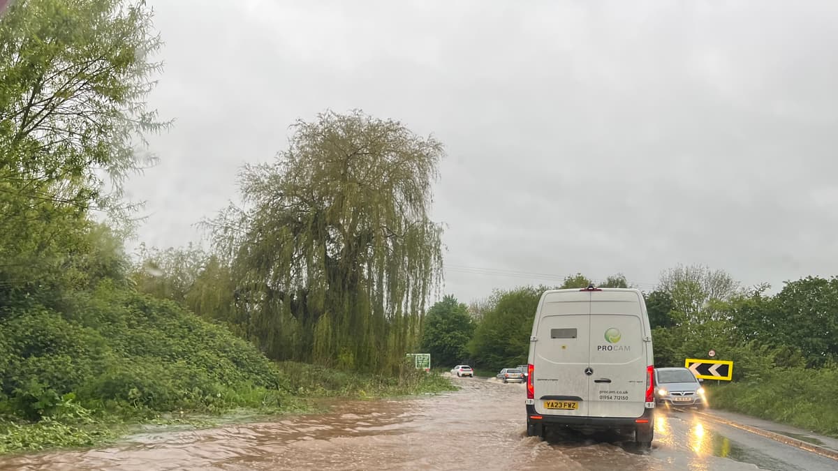 School bus journeys 'abandoned' amid A38 flood chaos | wellington-today ...