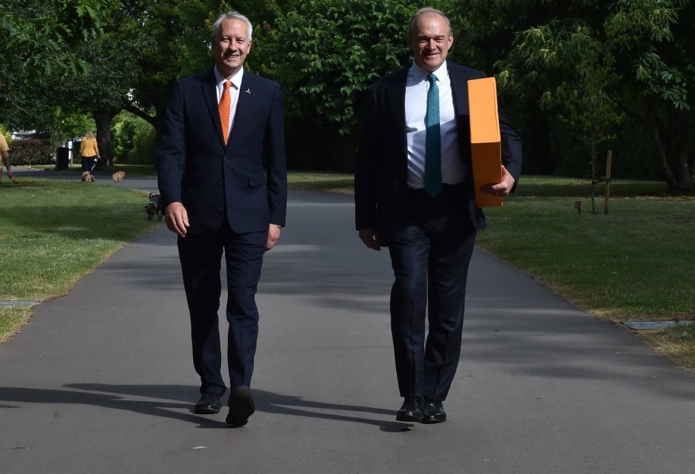 Dominos latest stunt for Lib Dem leader Sir Ed Davey won Taunton and ...