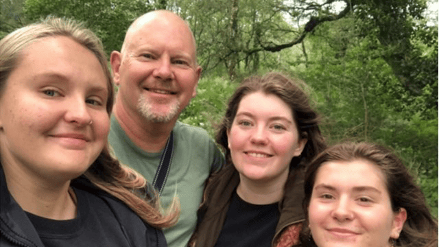 Wivey Pool volunteer David Stucki and family in Jurassic Coast half ...