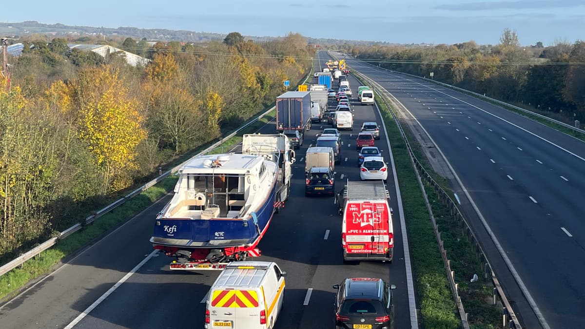 M5 lane closures after serious crash in Somerset - live updates ...