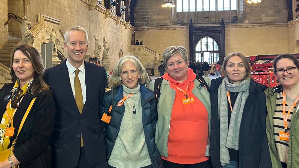 Gideon Amos supports local care providers at mass rally | wellington ...