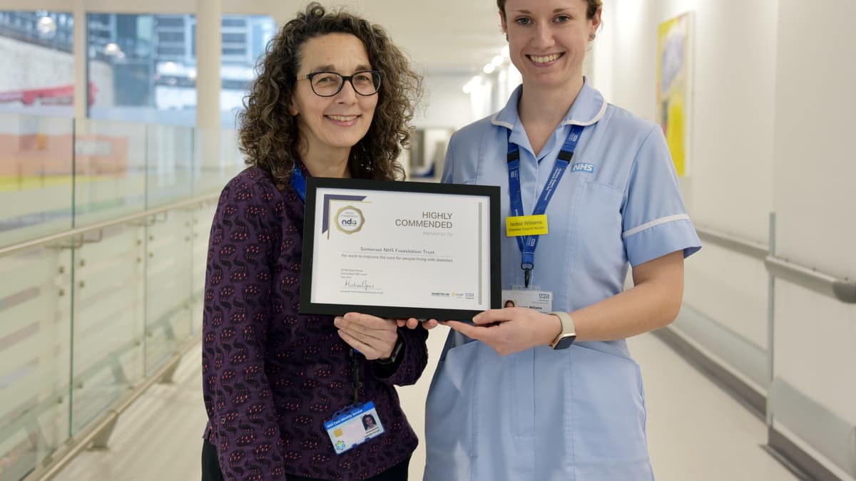 Somerset NHS Trust applauded for enhancing diabetes care | wellington ...