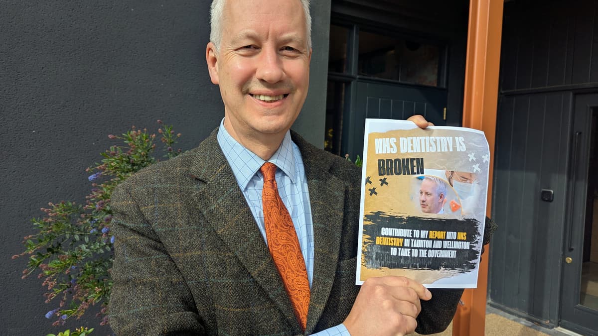 MP for Wellington and Taunton Gideon Amos to hold public meeting on NHS ...