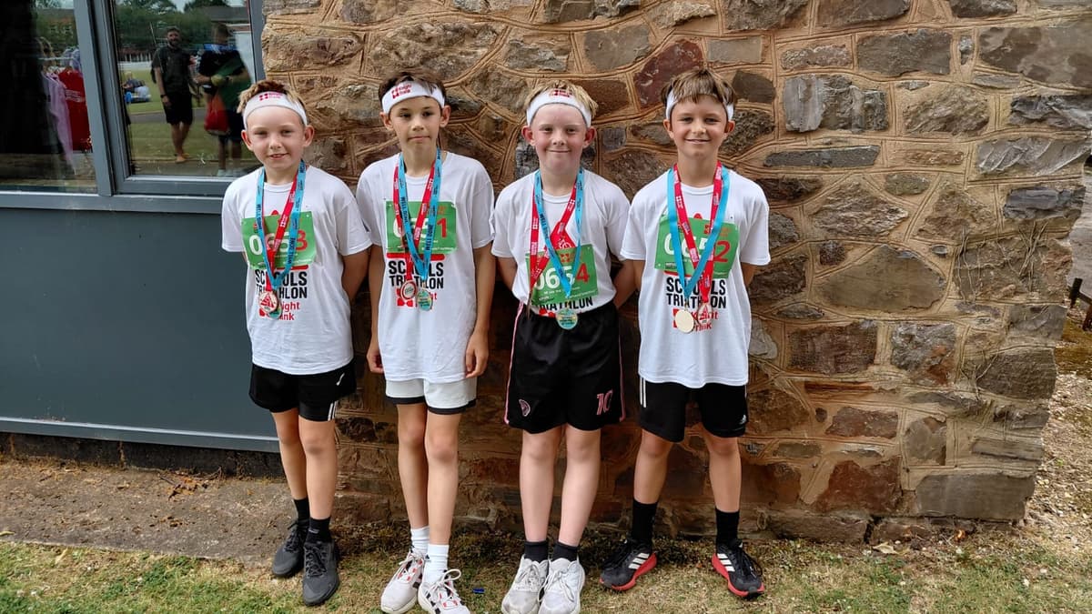 More than £38,300 raised by young triathletes | wellington-today.co.uk