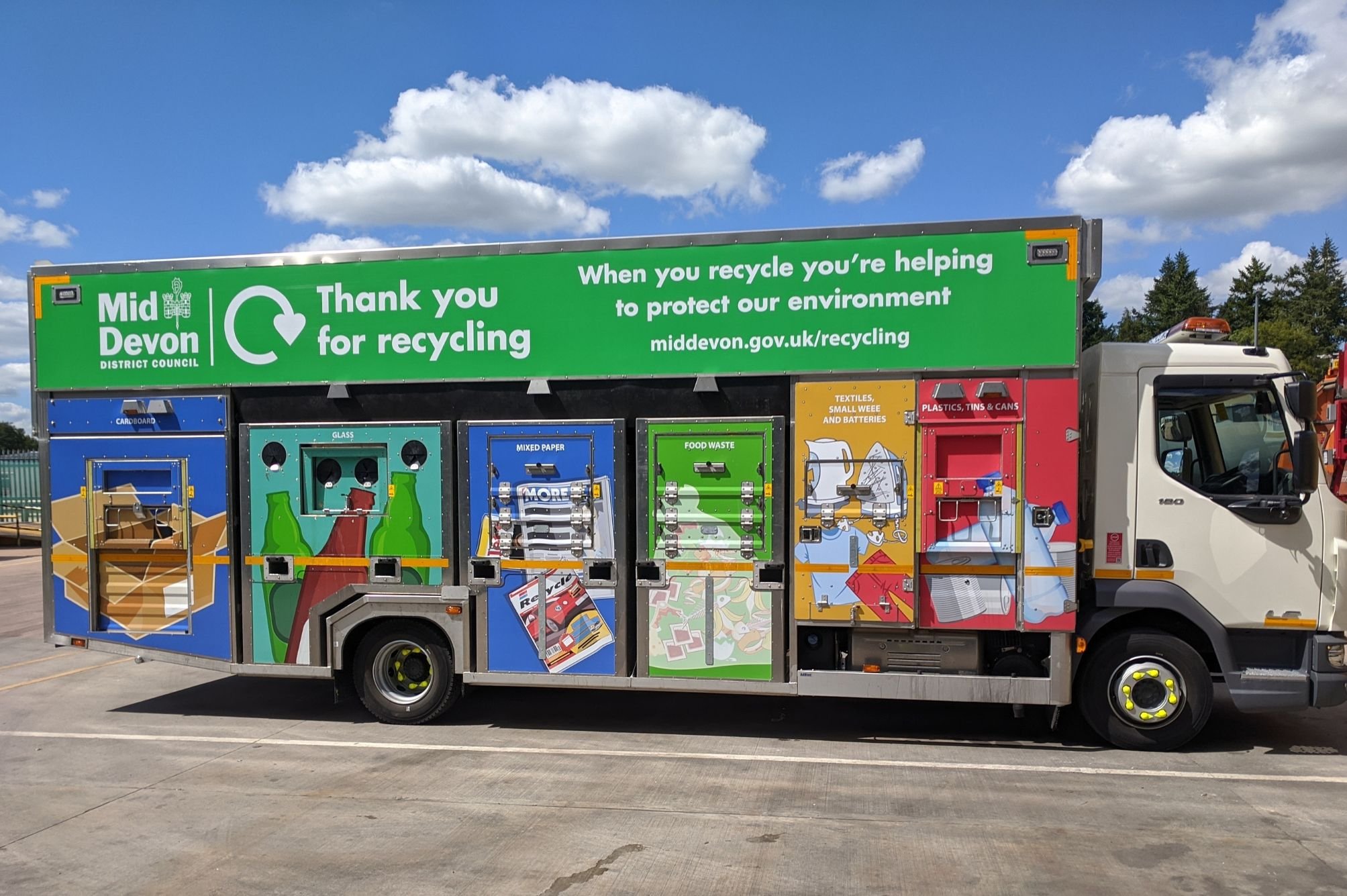 Local families help Mid Devon to record waste and recycling record ...