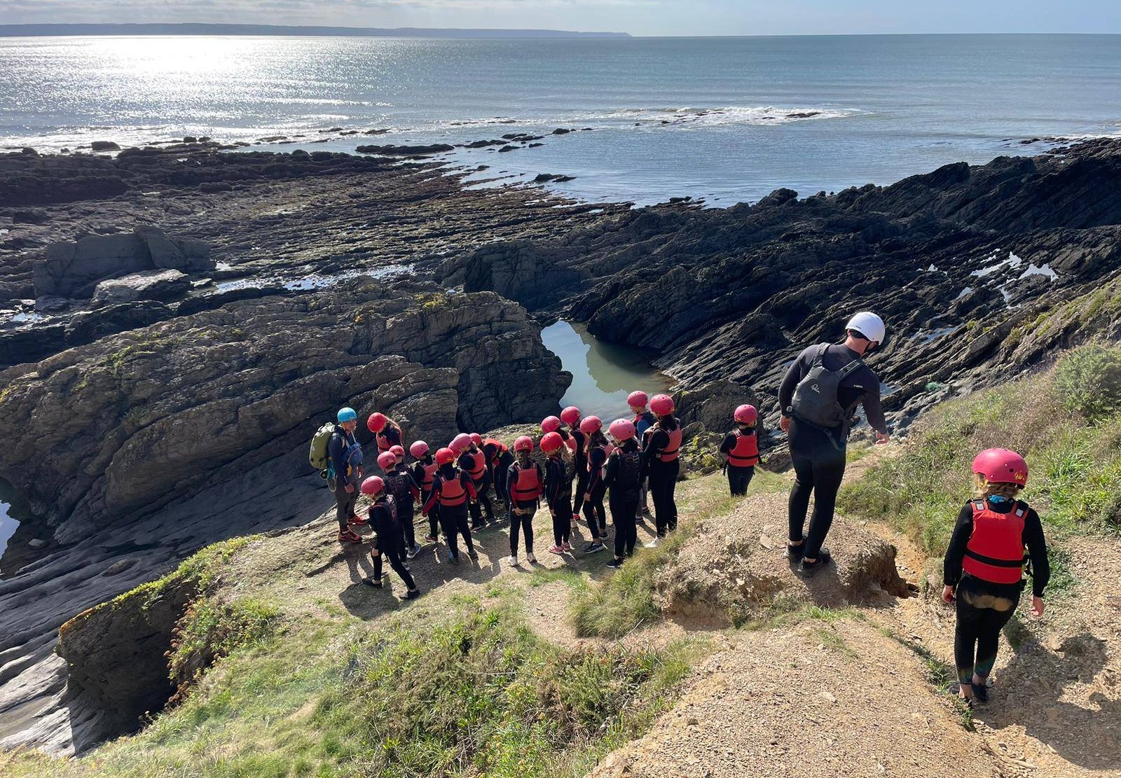 Court Fields School students go on residential trip to North Devon ...