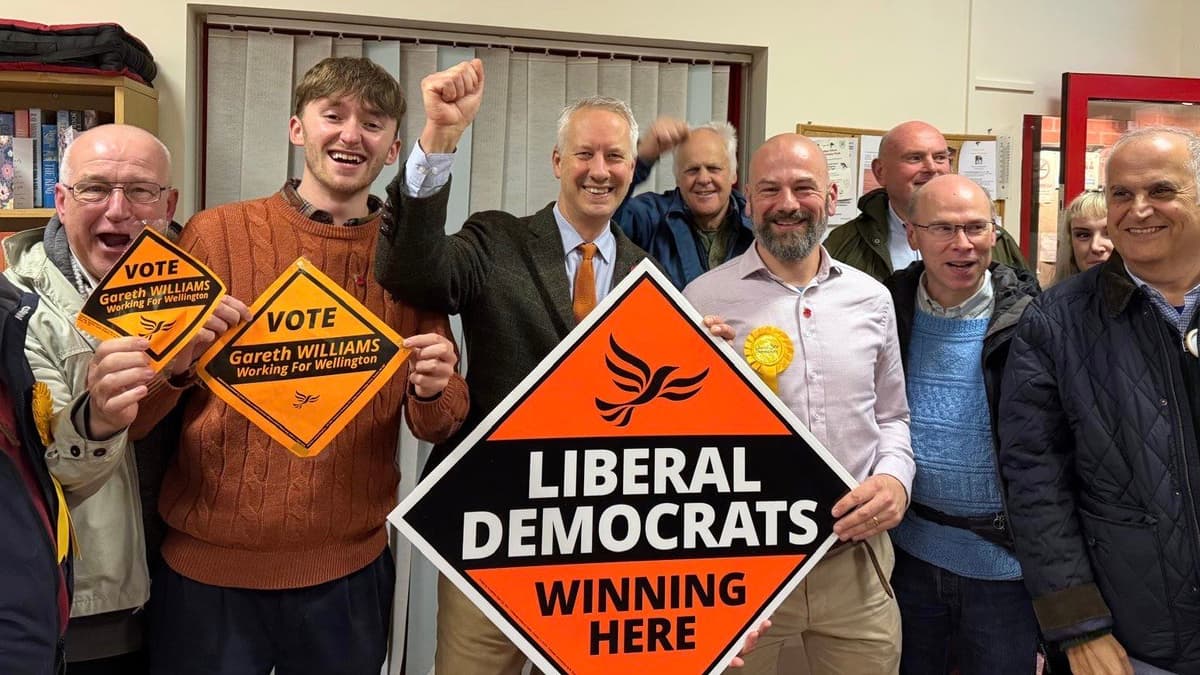 Liberal Democrat candidate wins more than half the votes in town ...