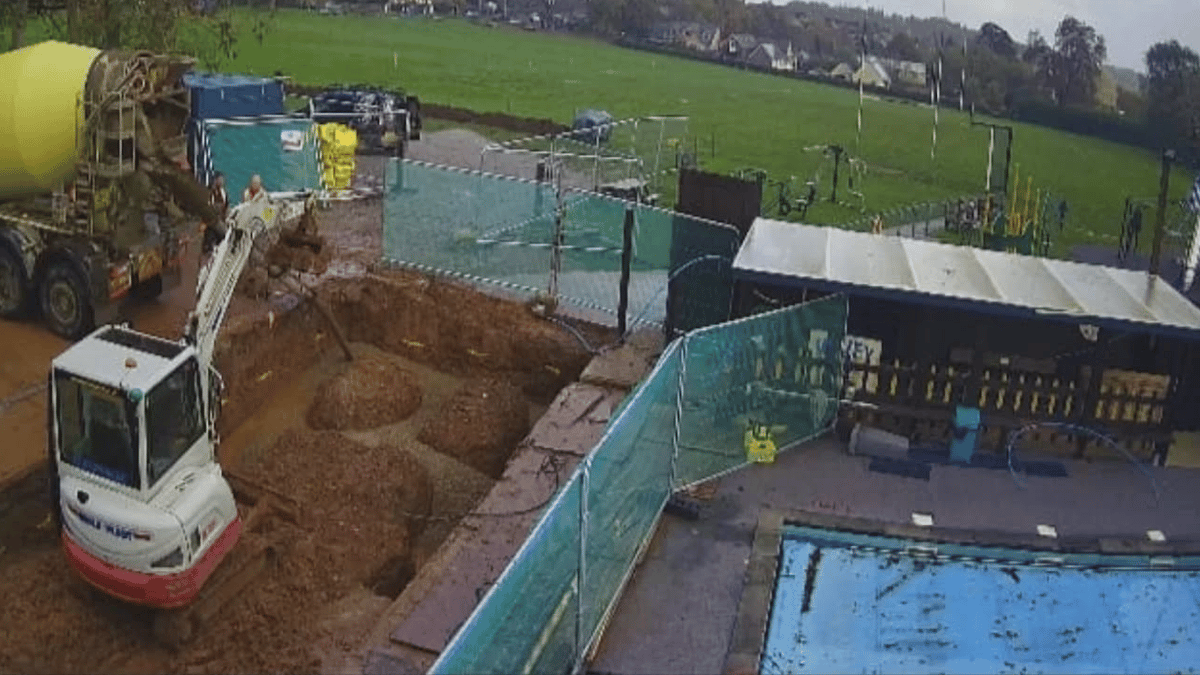 Work starts on new pavilion as Wivey Pool looks to expand its offering ...